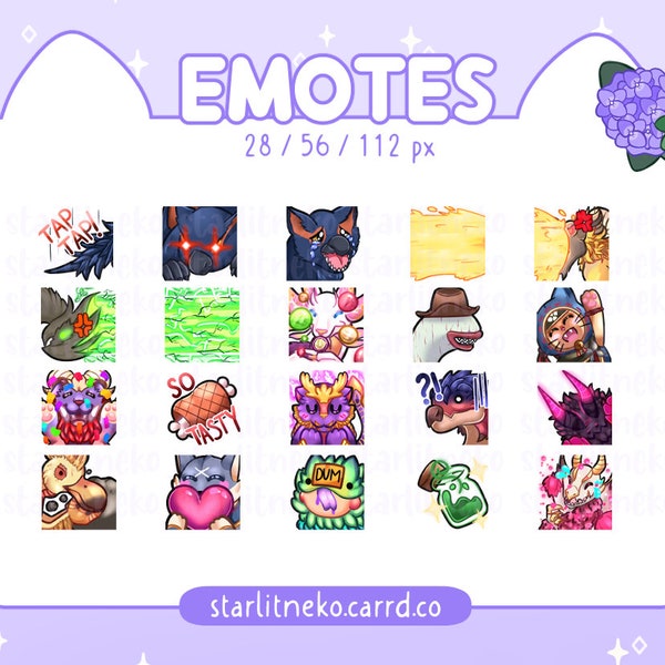 Monster Emote Twitch - Etsy