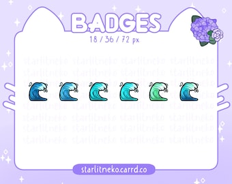 Aesthetic Ocean Seaside Dreamer Badge Set Beach Lover Summer Cute ...