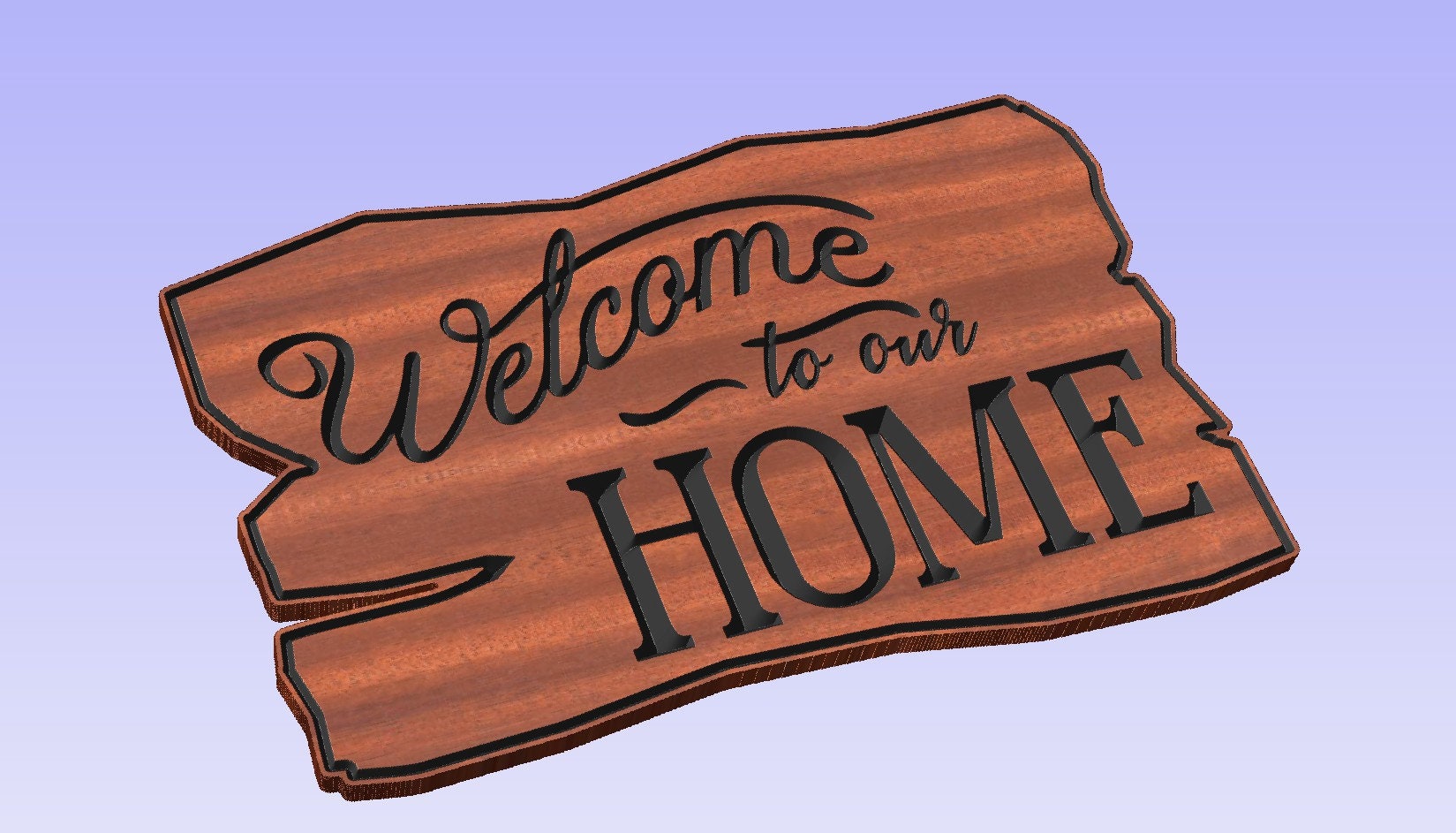 Welcome to Our Home Plank Sign - Old Plank - Log - Digital Download Cut ...