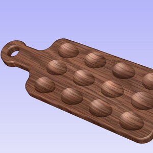 12 Egg Devilled Egg Tray-platter- CNC Files for Wood, STL File + Bonus VECTRIC CRV3D File - Etsy
