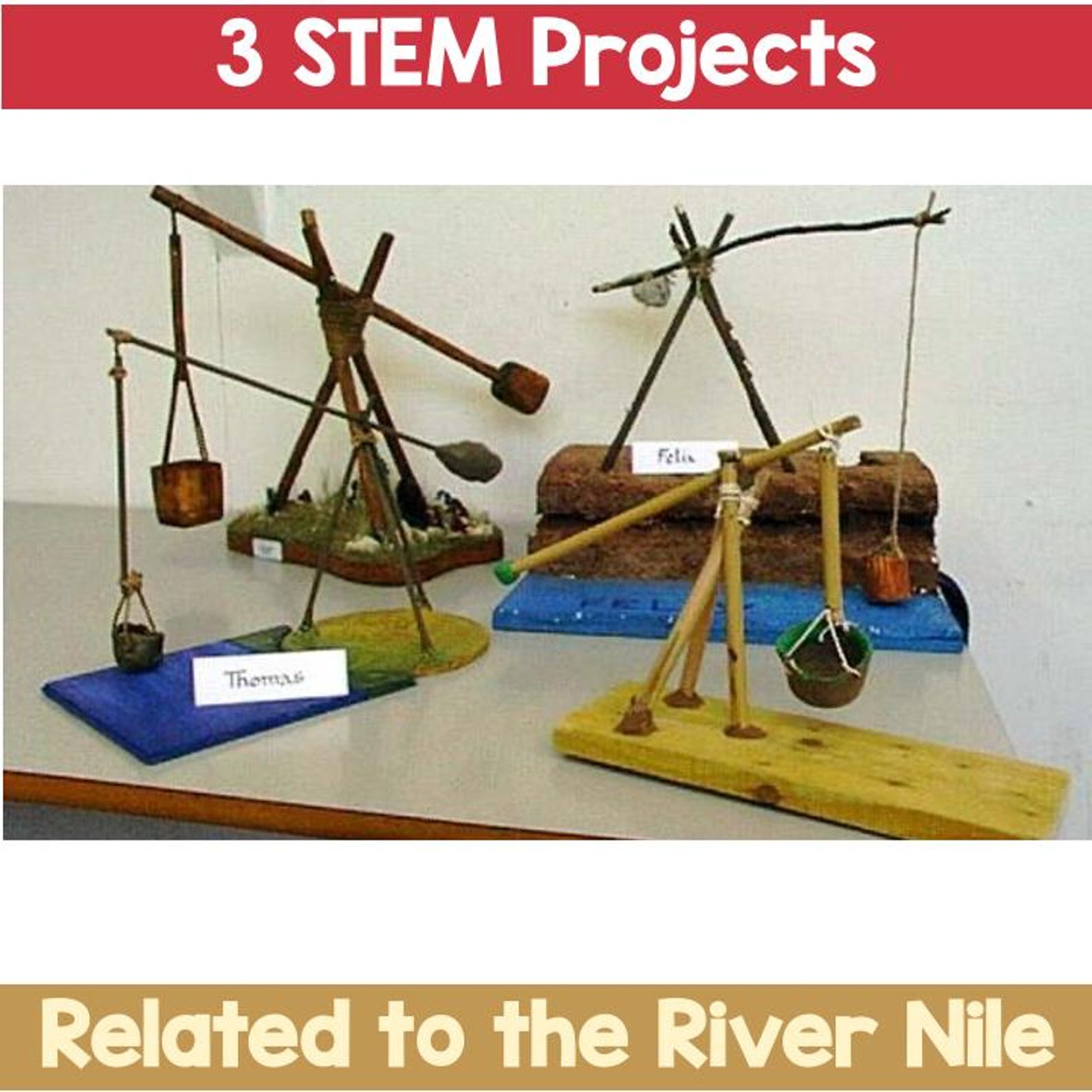 Ancient Egypt River Nile- Information Text and STEM Projects - Etsy
