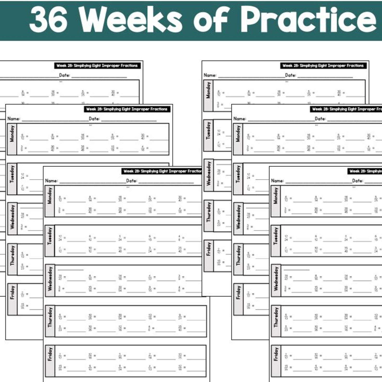 Mad Minutes - Multiplication and Division Facts and Fluency Drills - Etsy