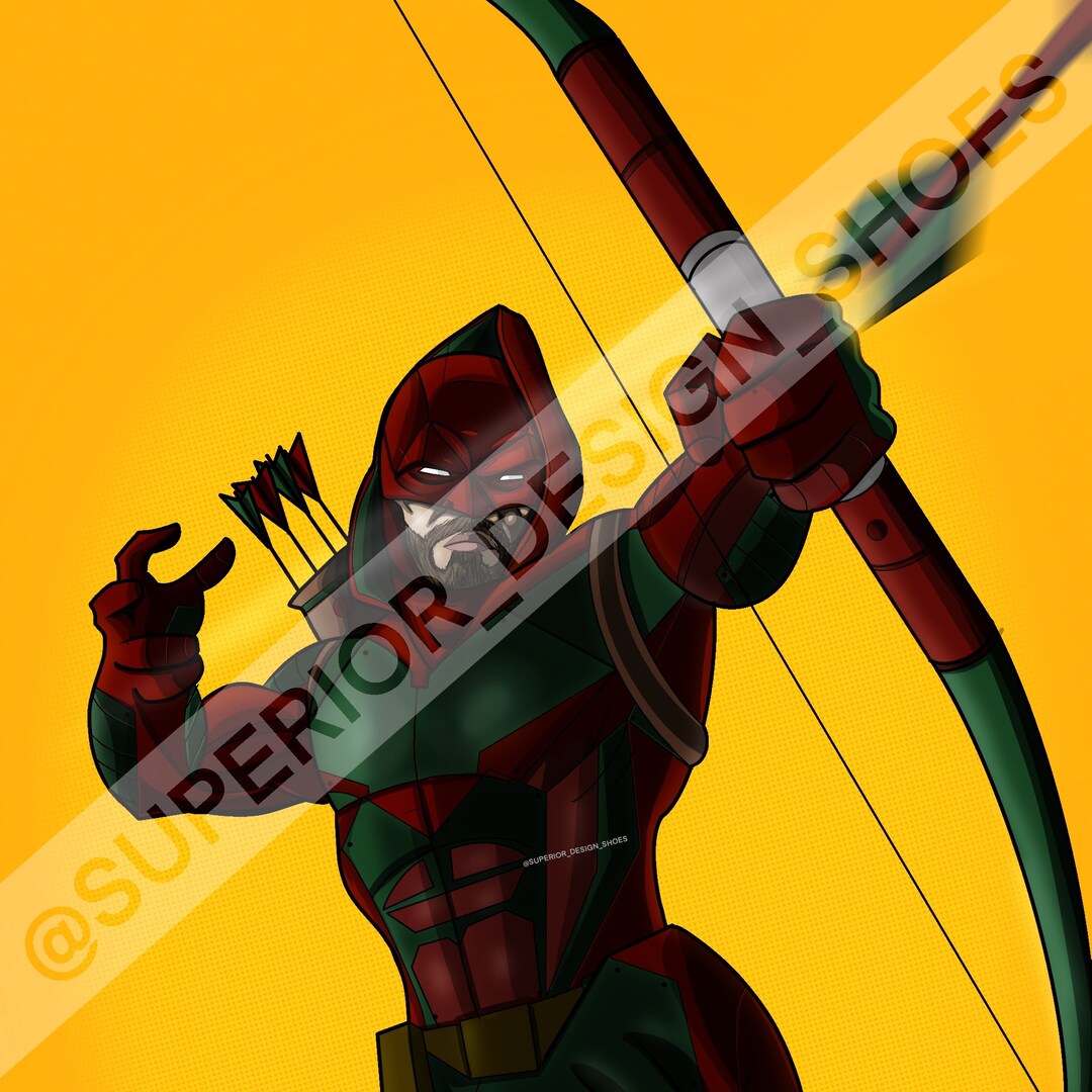 The Blind Archer Original Art 21 X21 Digital - Etsy