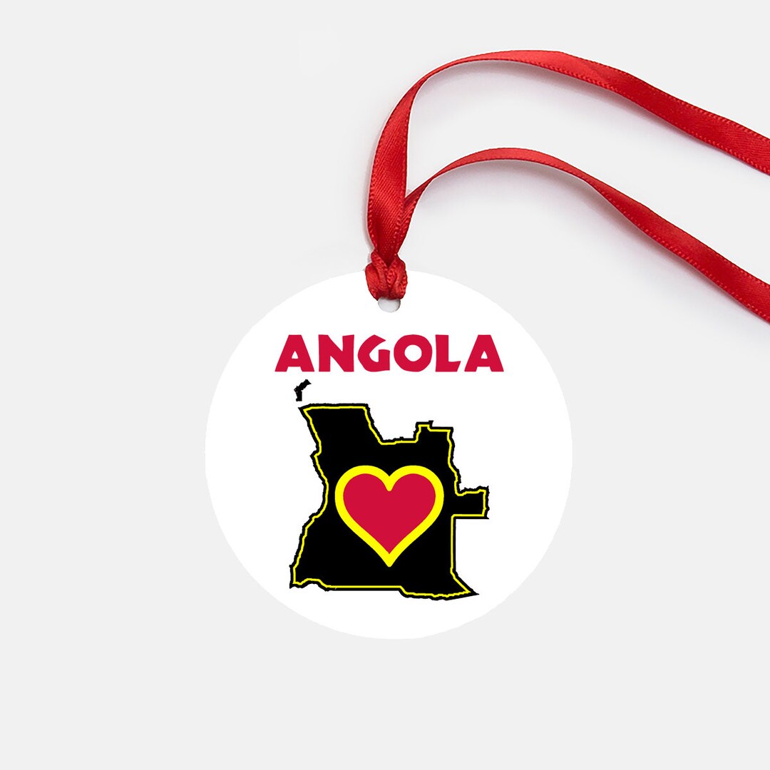 Angola Personalized Ornament Gift - Etsy