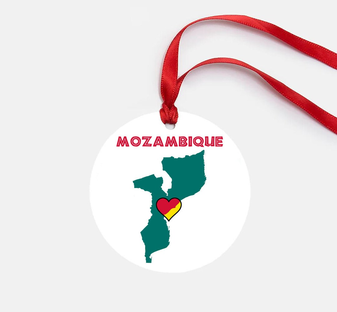 Mozambique Ornament Personalized Gift Gloss Coated Aluminum - Etsy