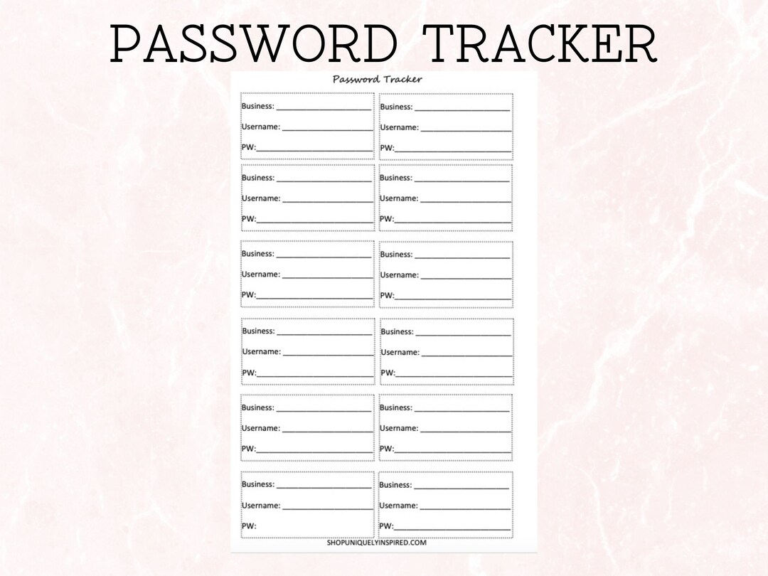 Login Tracker - Etsy