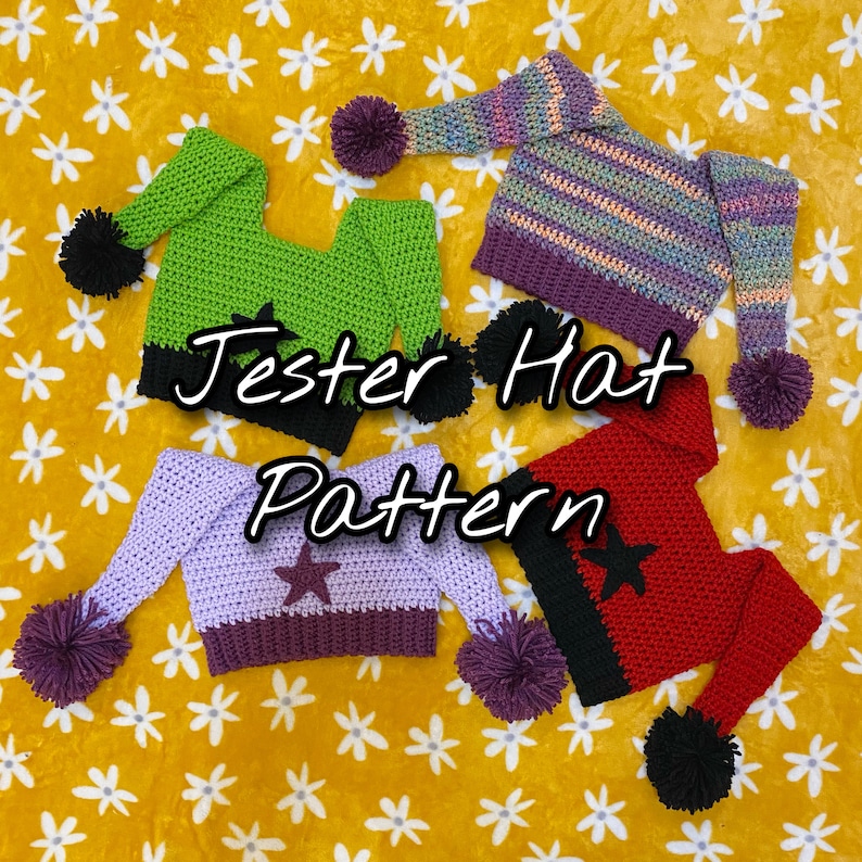 Jester Hat Pattern W/ Pictures - Etsy