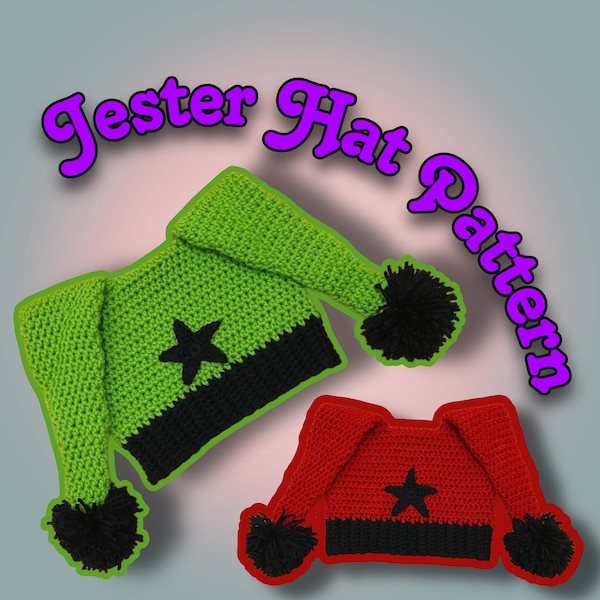 Jester Hat Pattern - Etsy