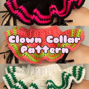 3 in 1 Clown Set Pattern W/ Pictures - Etsy