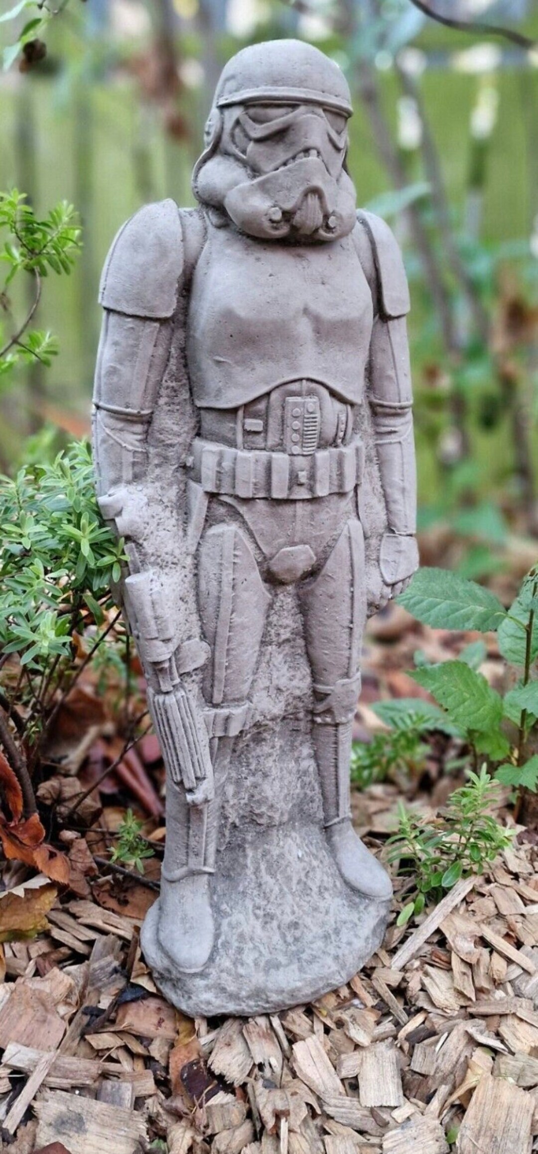 Stormtrooper Star Wars Stone Garden Statue Garden Sculpture Ornament - Etsy