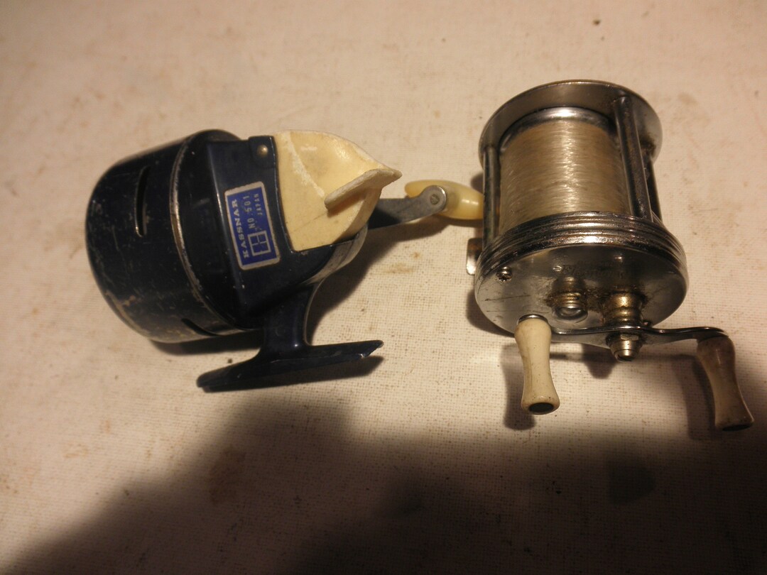 Vintage Bronson & Kassnar # 501 Fishing Reels/collectible or Use - Etsy
