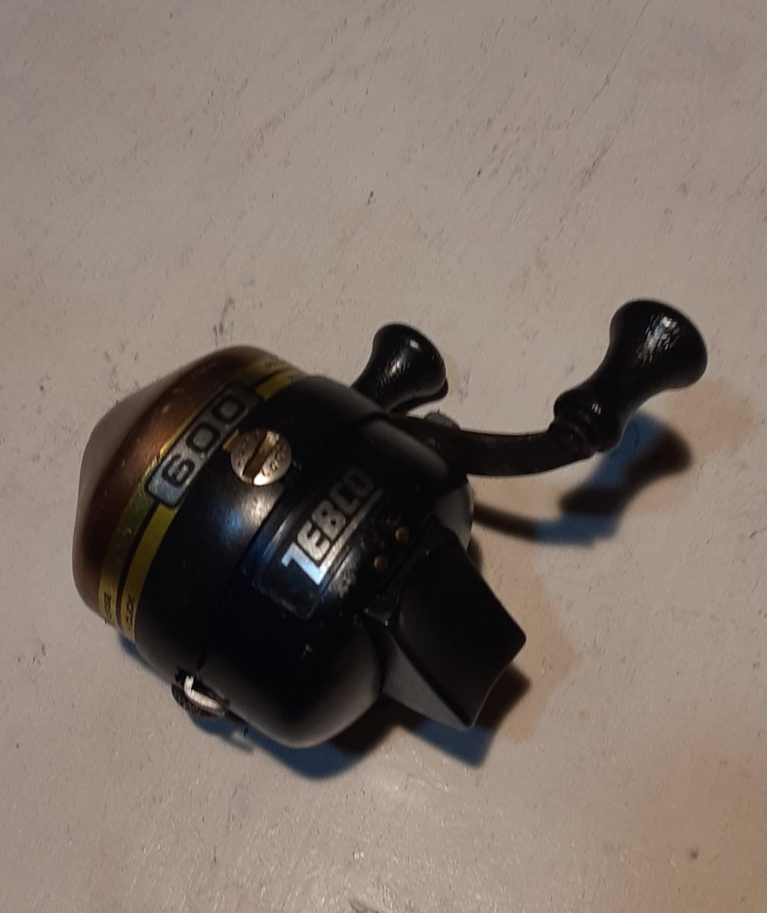 Zebco 600 USA All Metal Vintage Spin Cast Fishing Reel - Etsy