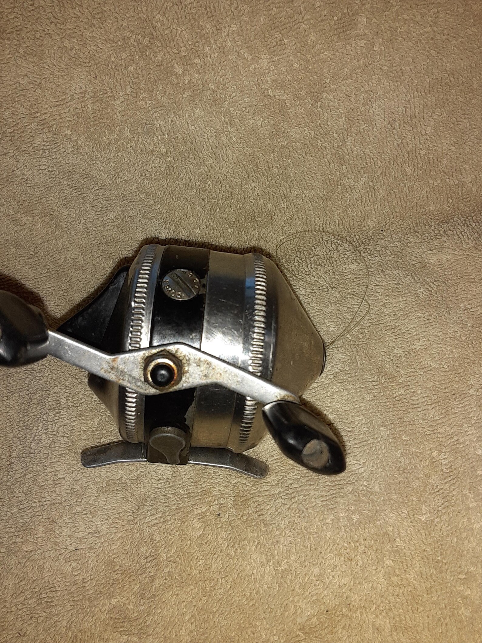Zebco Spinner Model 33 USA Metal Spin Cast Fishing Reel - Etsy