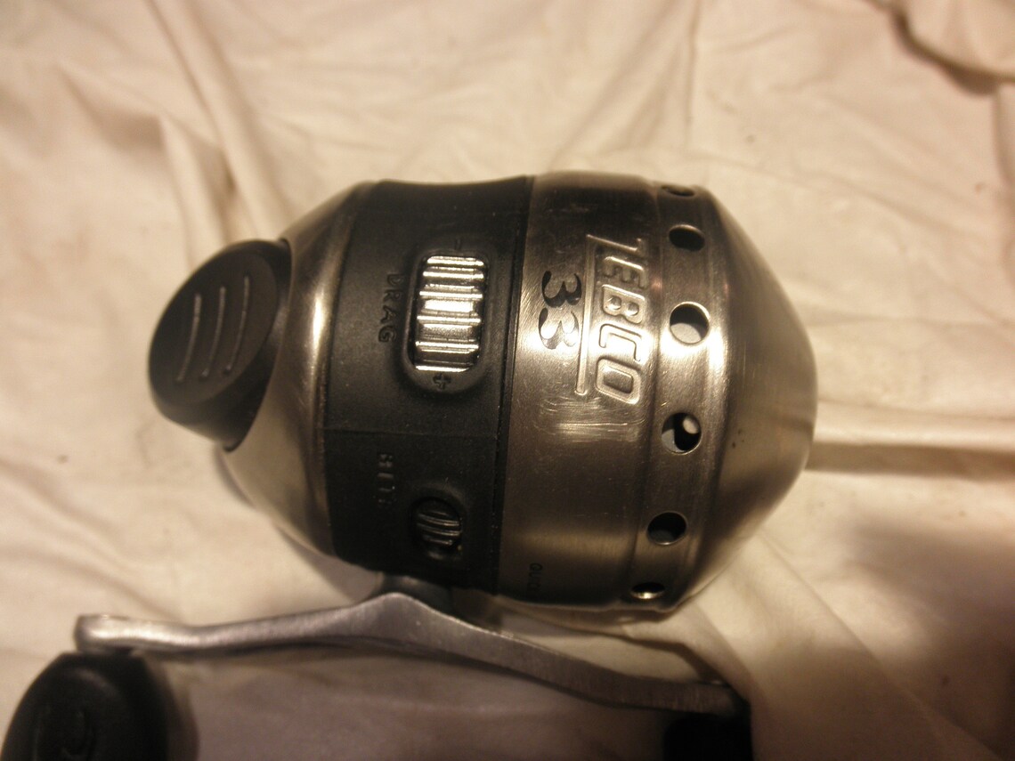 Zebco 33 Spin Cast Fishing Reel - Etsy