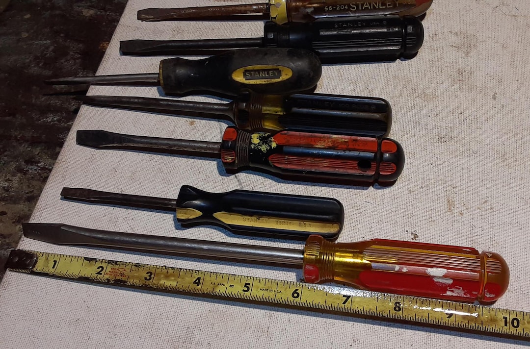 7 USA Stanley Screwdrivers/ready to Use - Etsy