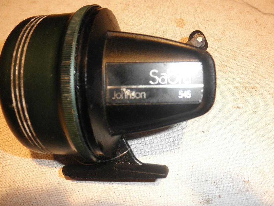 Johnson Sabre 545 USA Spin Cast Fishing Reel - Etsy