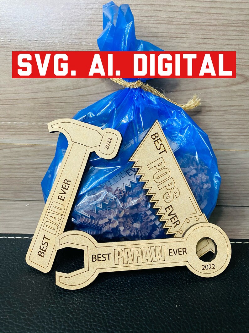 Digital File, Father's Day Tools Paint Kit for Glowforge, Laser, Omtech ...