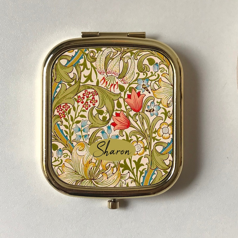 Art Nouveau Compact - Etsy