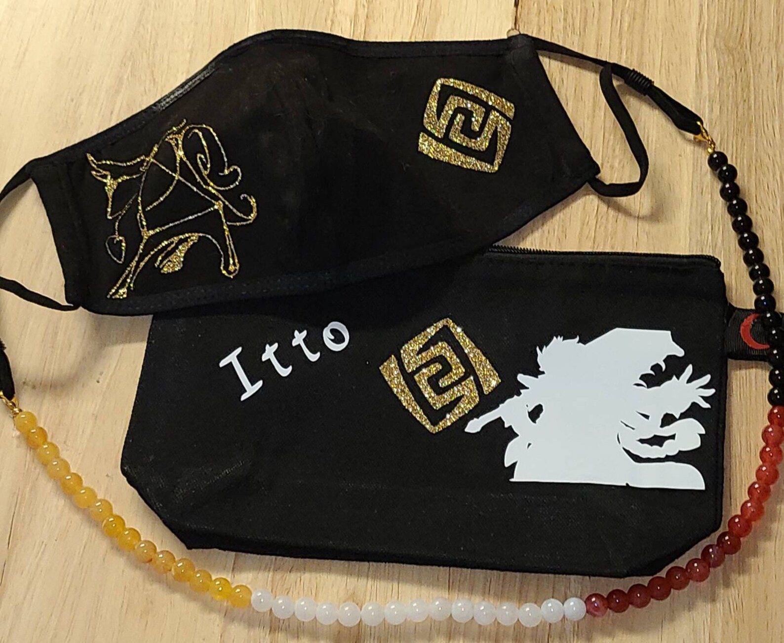 Arataki Itto Face Mask Itto Mask Genshin Impact Mask - Etsy Australia