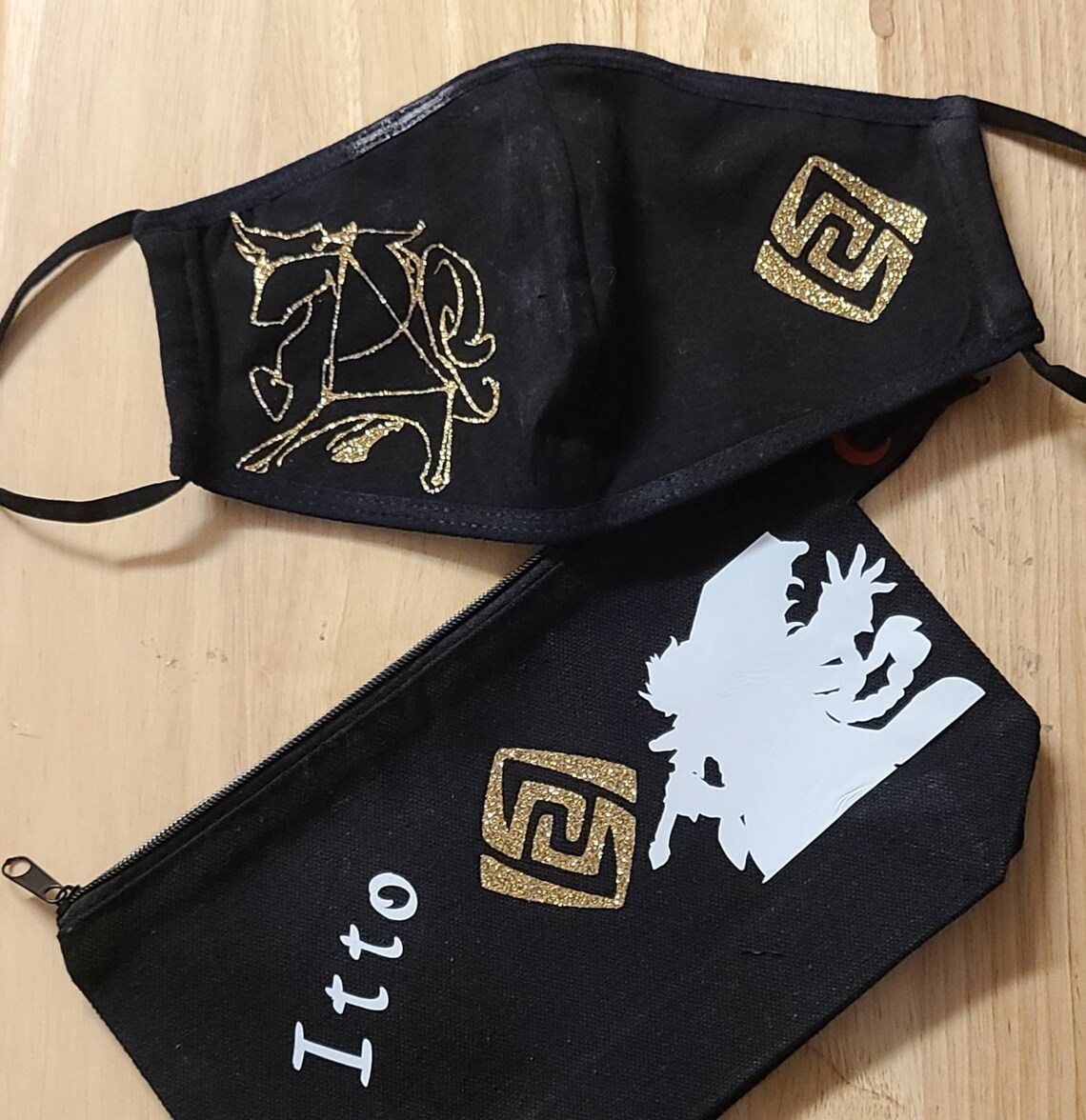 Arataki Itto Face Mask Itto Mask Genshin Impact Mask - Etsy Australia