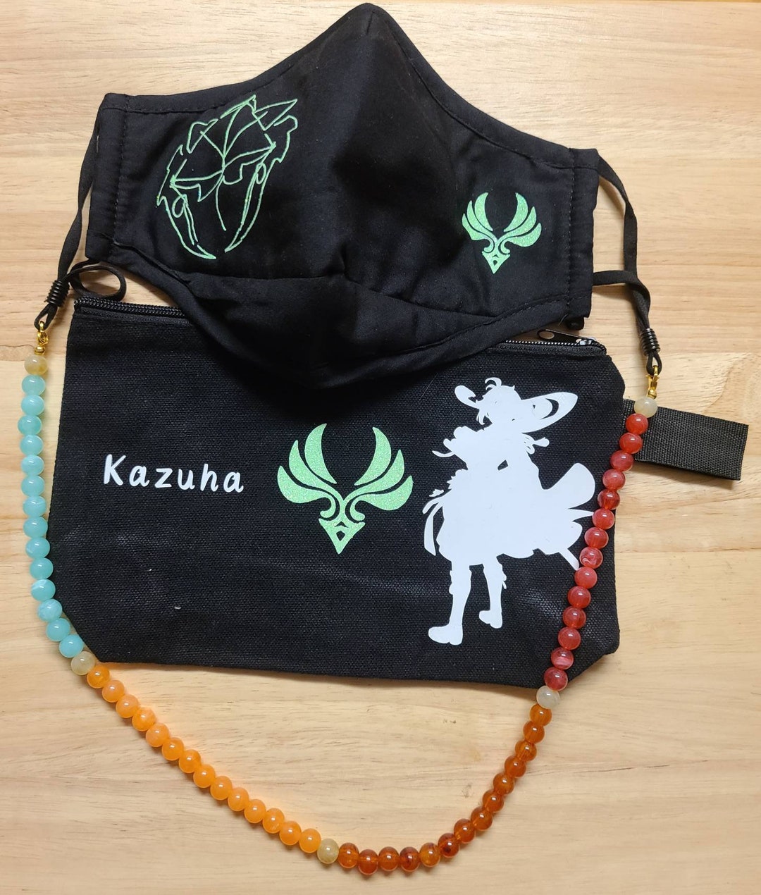 Kazuha Face Mask Set | Kazuha Mask | Genshin Impact Face Mask | Genshin ...