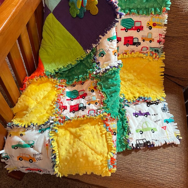 Flannel Rag Quilt - Etsy