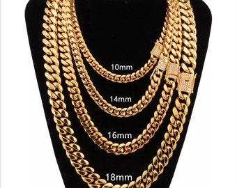 Bust Down Chain - Etsy