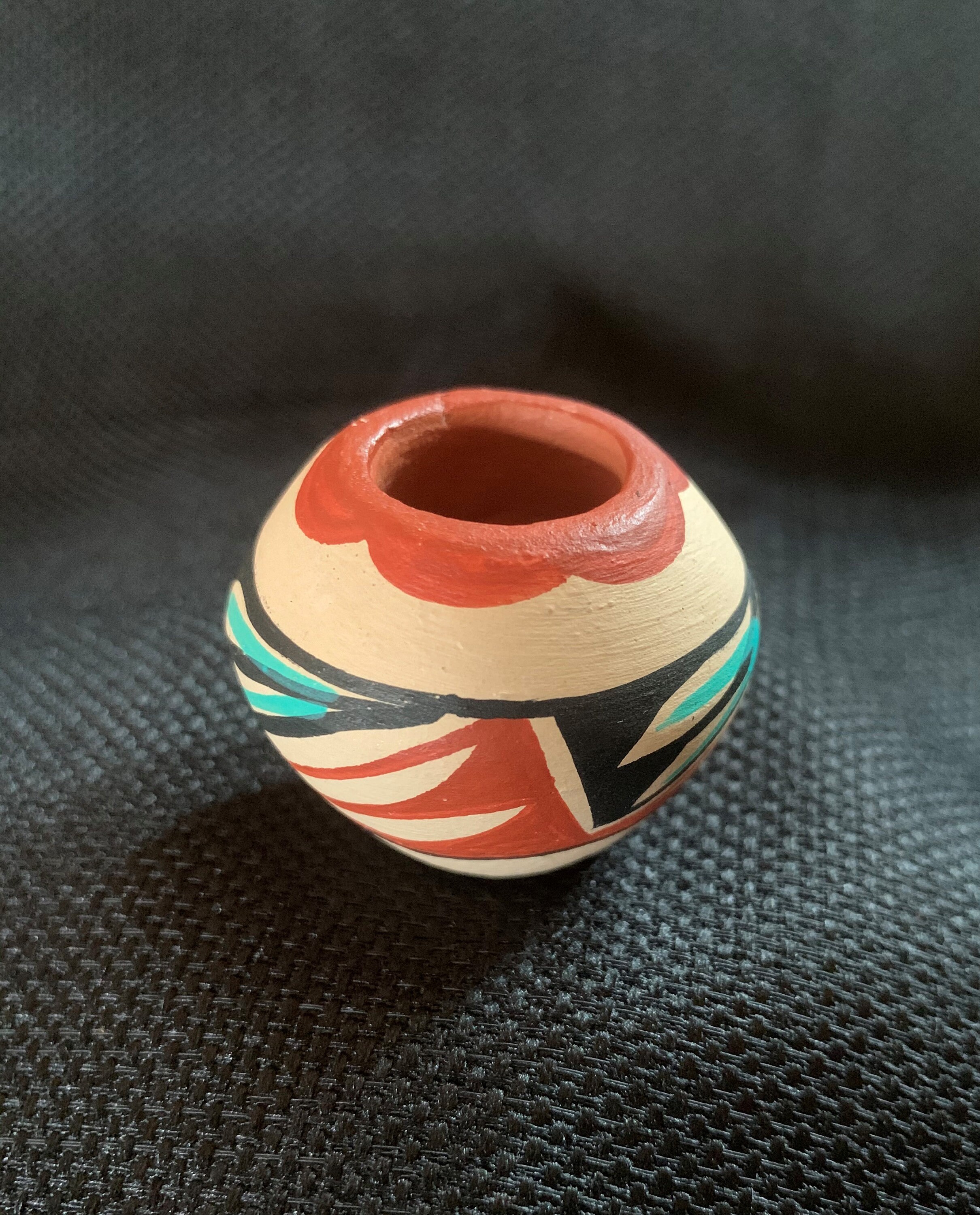 Signed Native American Miniature Pottery - Etsy