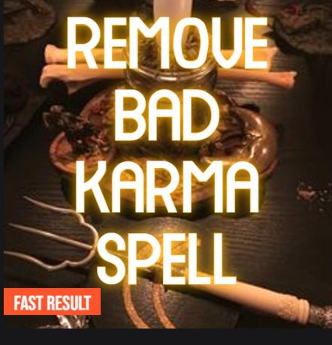 REMOVE BAD KARMA Remove Karmic Cleansing Clear Aura, Remove Blockages ...