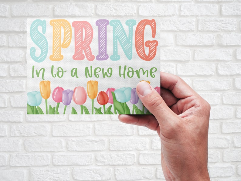 Spring Real Estate Post Card | Realtor Spring Day Marketing | Real ...