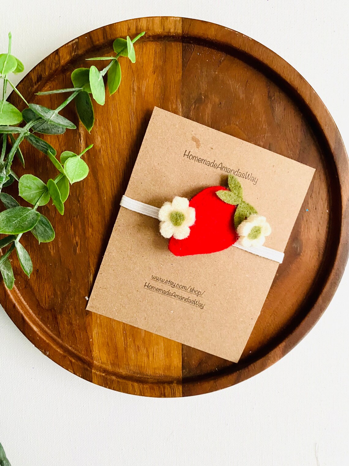 Strawberry Sailor Bow| Felt Stawberry Headband| Strawberry Charm Bow ...