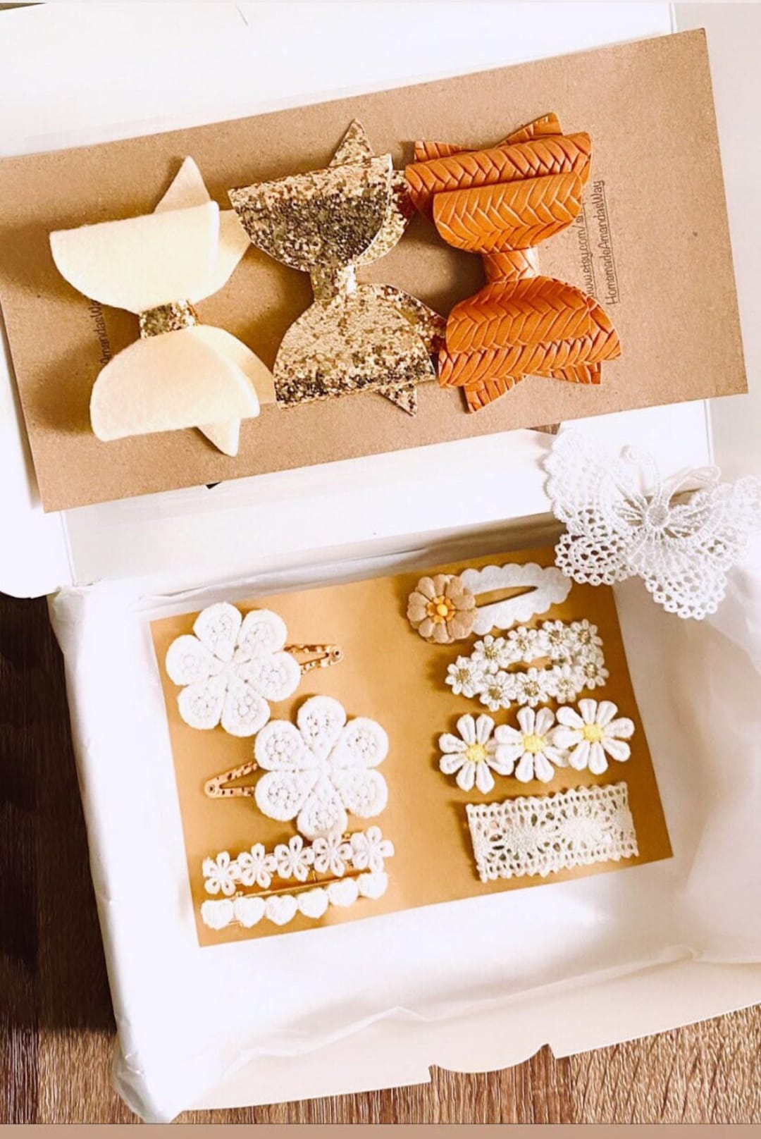 Mega Neutrals Bow Bundle, Embroidery Clips, Fringe Clips, Daisy Clips ...