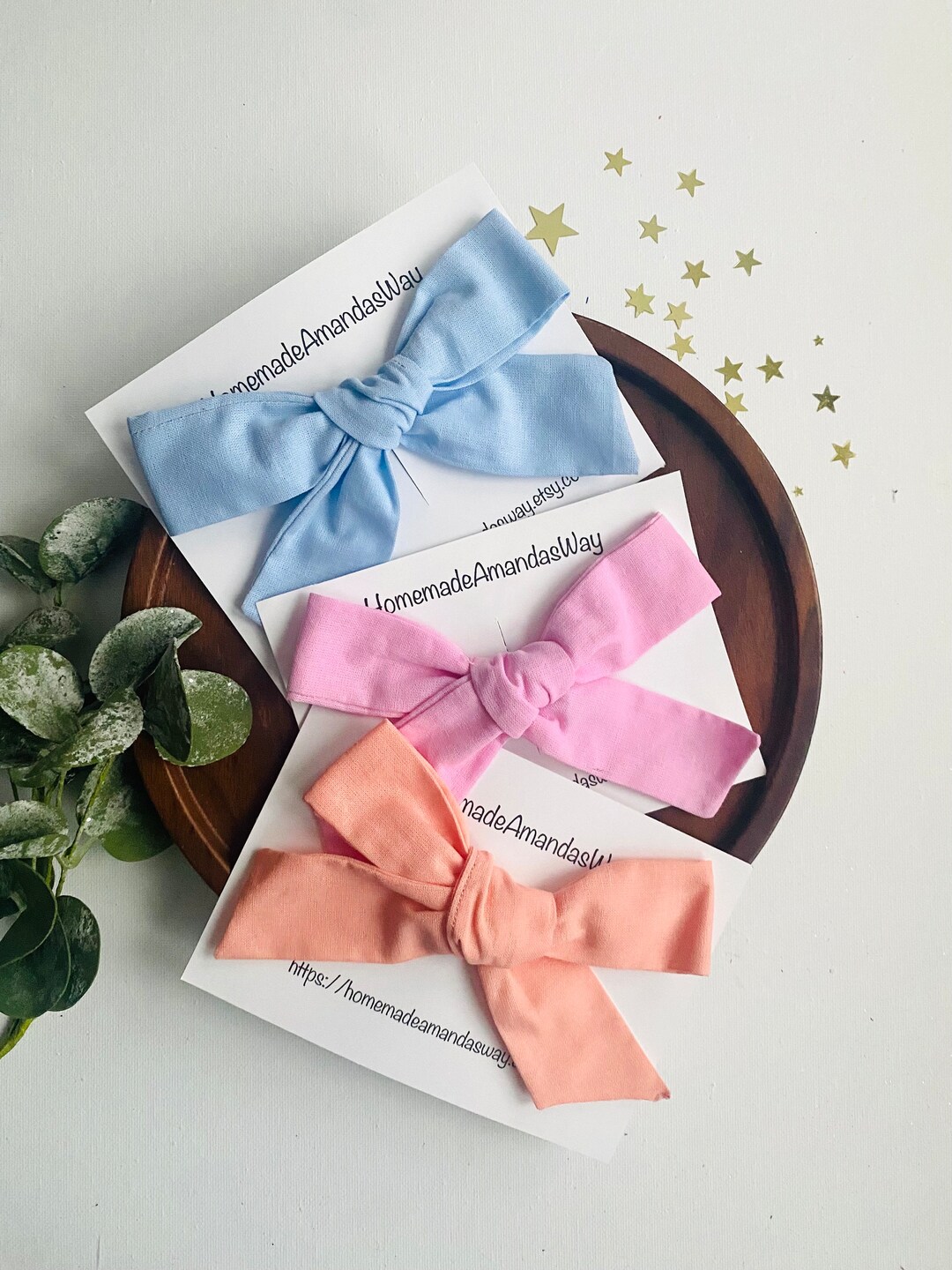 Pinwheel Bow School Girl Bow Back to School Hair Accessories Solid Bows ...