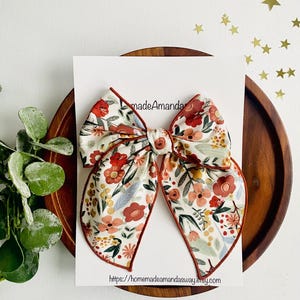 Fall Floral Fable, Fable Bows, Sailor Bows, Fall Bow, Big Bows ...