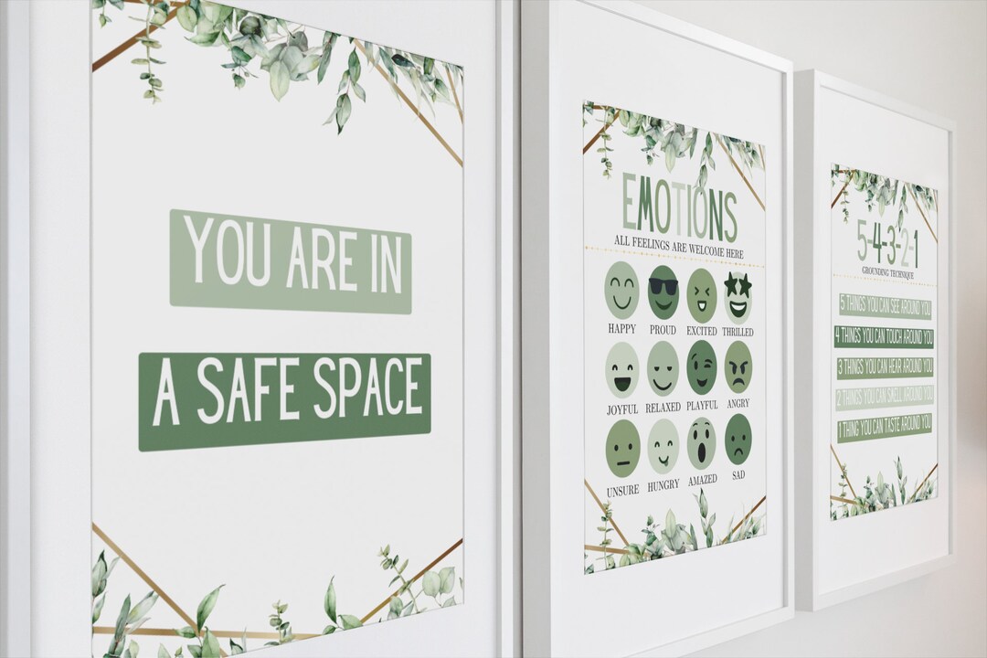 Printable Calm Down Corner Posters Calming Corner PDF Calm Corner ...