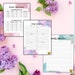 Printable Watercolor Meal Planning Kit PDF Download Meal Planning Kit ...
