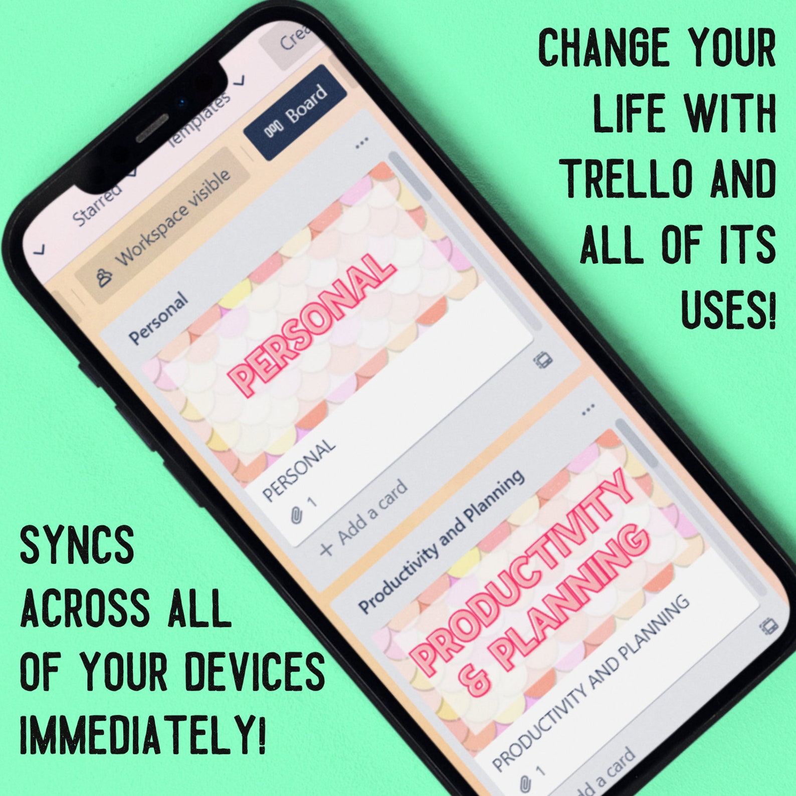 Ultimate Trello Board Ideas List Template Trello Board - Etsy