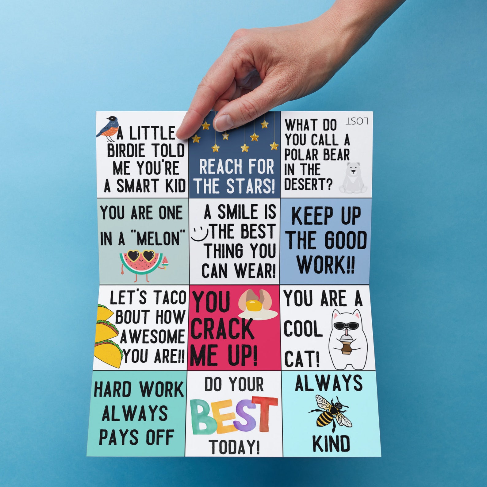 36 Printable Lunchbox Notes PDF Lunchbox Jokes Lunch Notes - Etsy