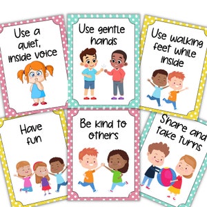 Free Printable Classroom Rules Poster