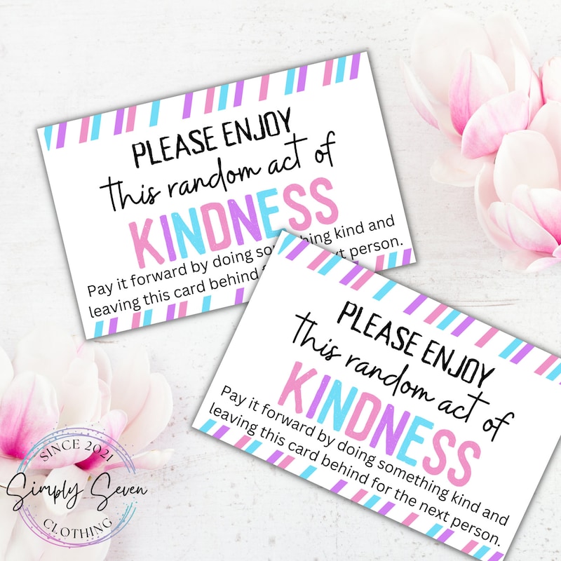 Kindness Cards - Etsy