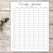 Weekly Schedule PDF Minimal Weekly Schedule Printable PDF Hour-by-hour ...