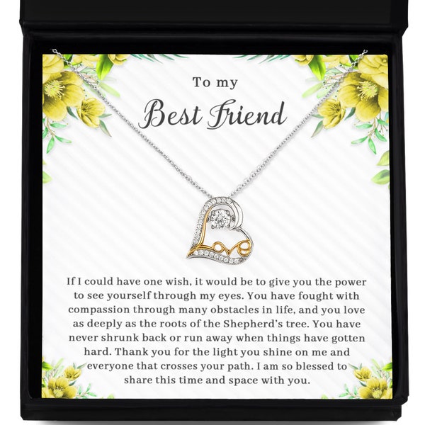 Best Friend Heart - Etsy