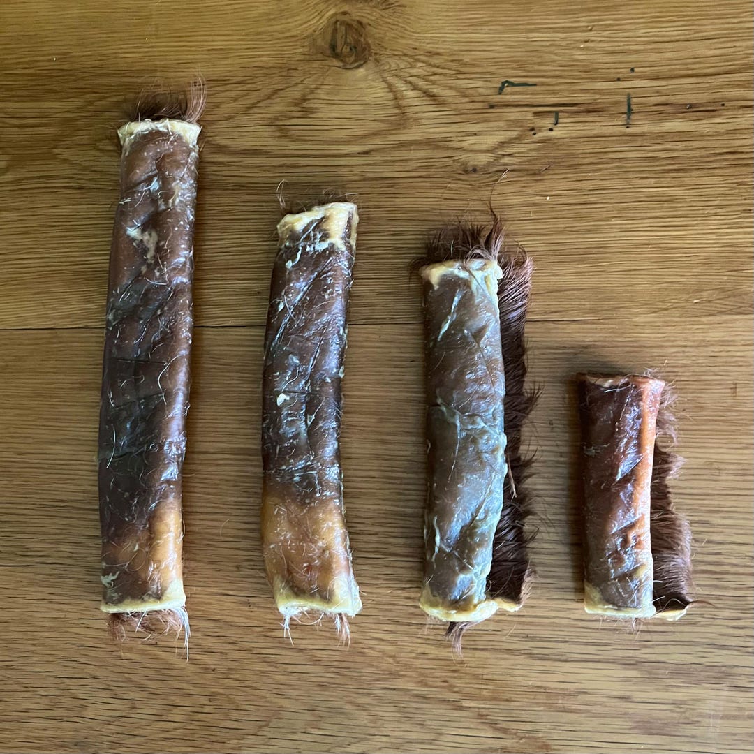 Beef Hide Roll Chew | Natural Dog Chew | Single Ingredient | Raw ...