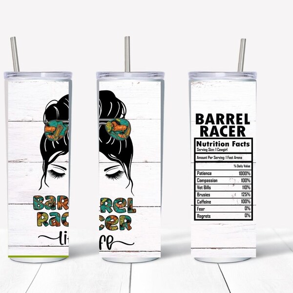 Barrel Racer Tumbler - Etsy