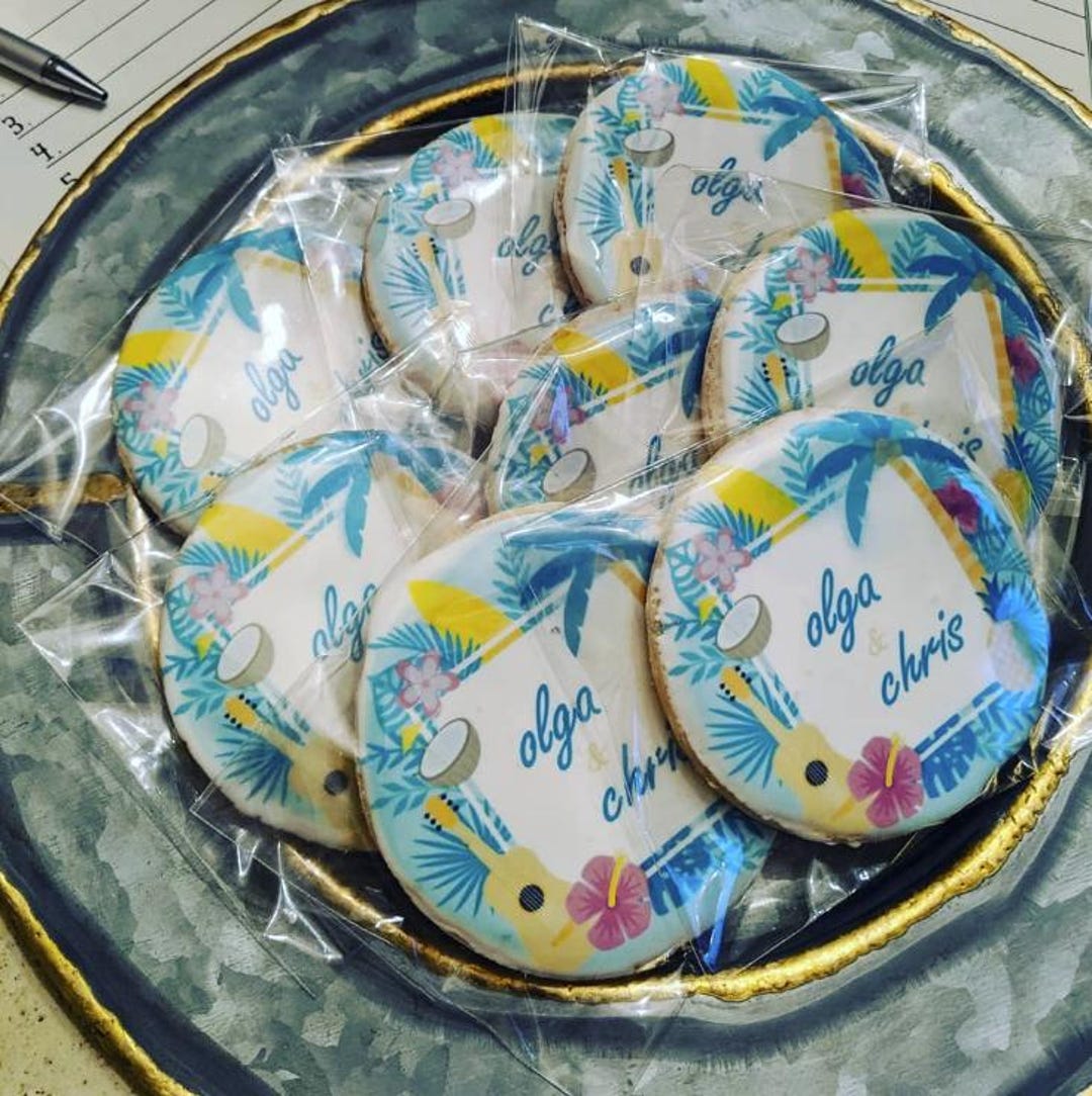 2 Dozen Custom Printed Image Cookies / Logo Cookies - Etsy