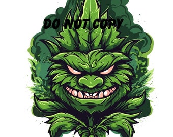 Marijuana Santa PNG, Marijuana Christmas Sublimation Design, Cannabis ...