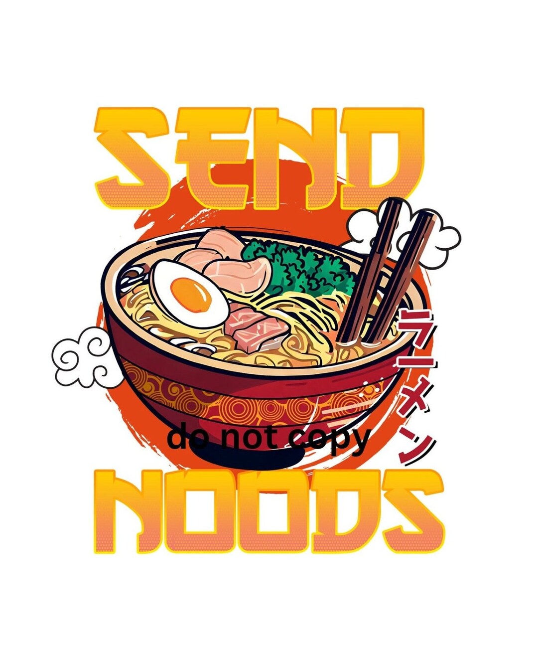 Send Noods Sublimation Png Digital Download - Etsy