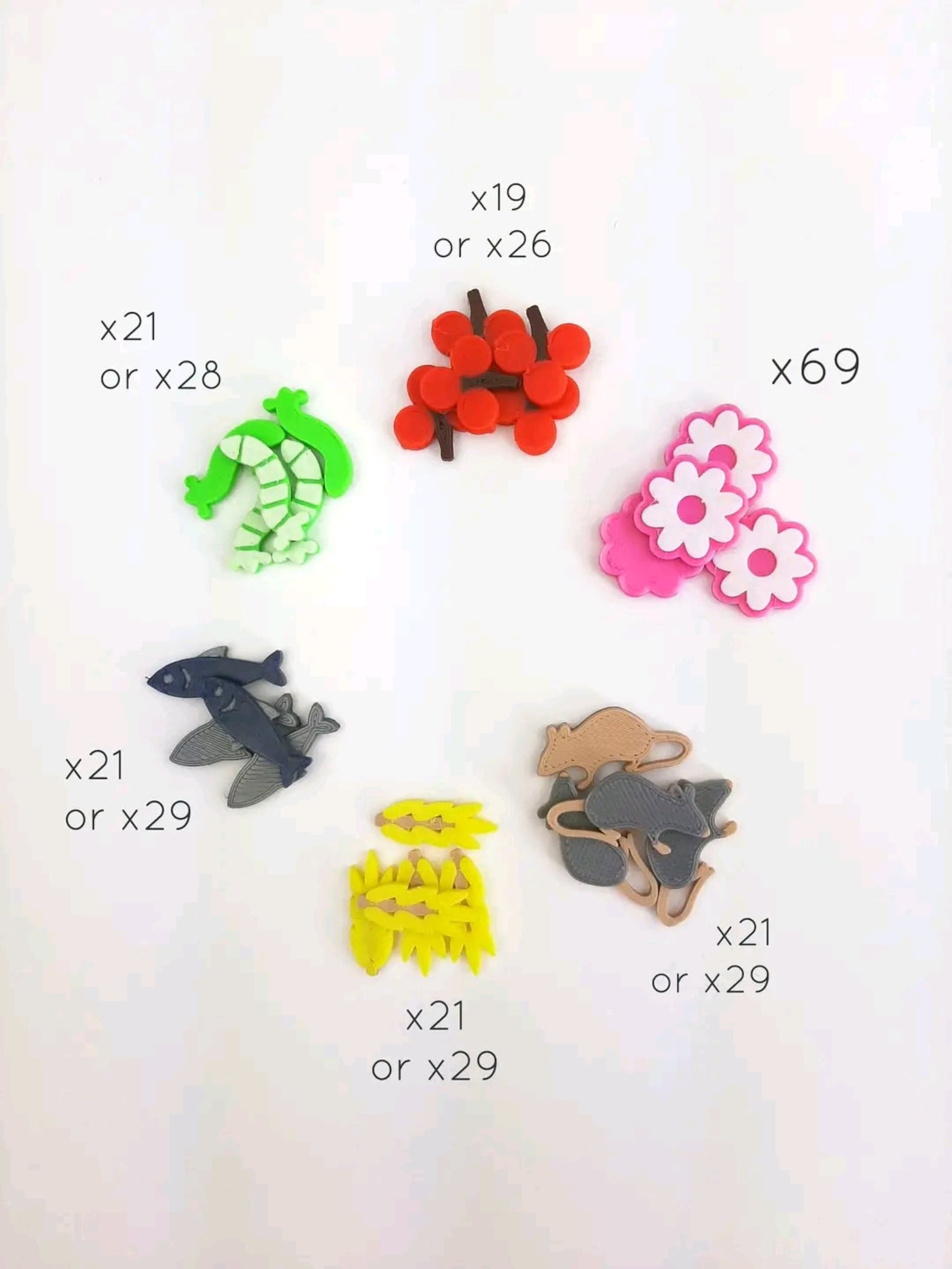 Ultimate Wingspan Food Tokens - Etsy