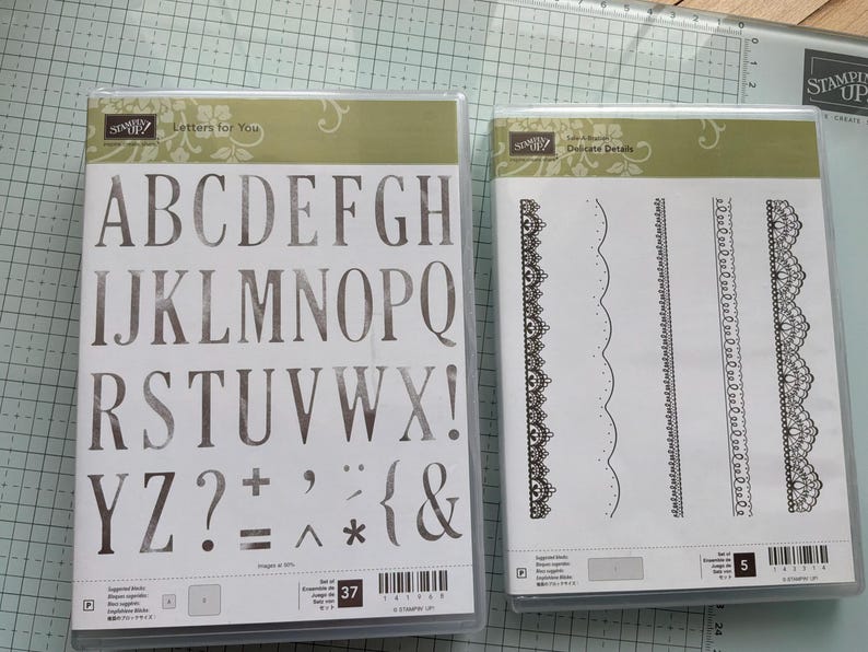 Retired Stampin’ up Sets, in Original Cases, Gently Used - Etsy