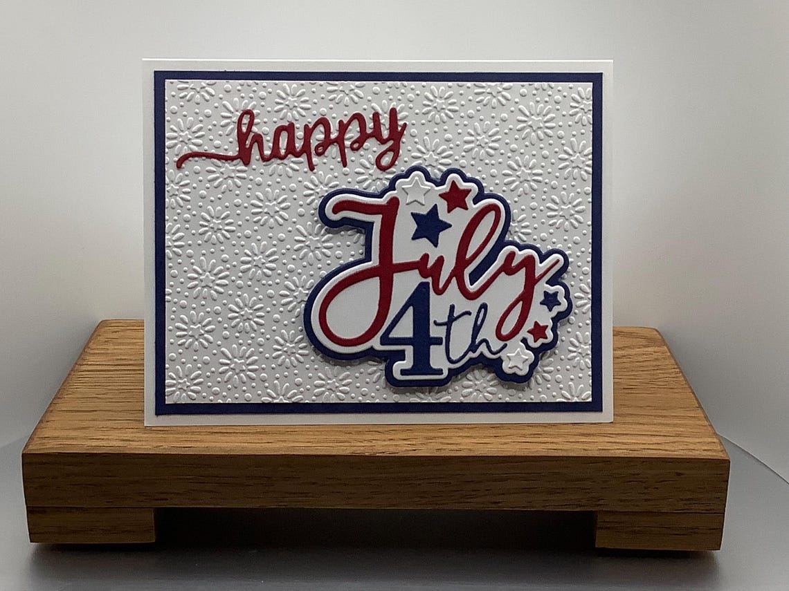 Handmade Card, 4th of July, Independence Day, July 4th, Happy July 4th ...